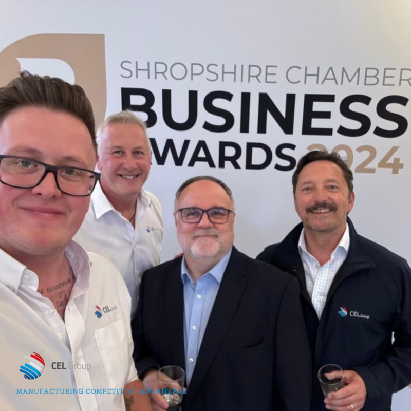 Shropshire Chamber of Commerce Business Awards Finalists - CEL Group